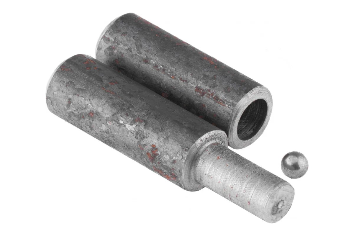 Петля гаражная с шаром, D 20 x 140 мм, 4 шт, Сибртех, приварная