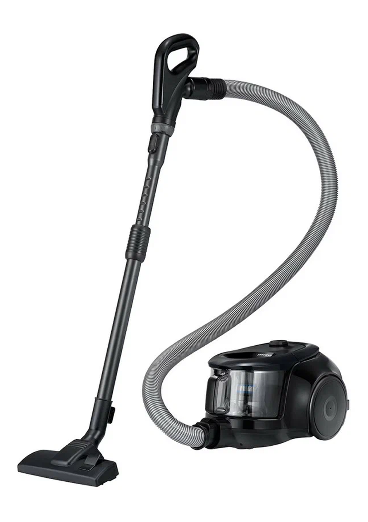 Напольный пылесос SamsungG VC18M2150SG/EV, титан, контейнер для пыли 1,5 л, черный