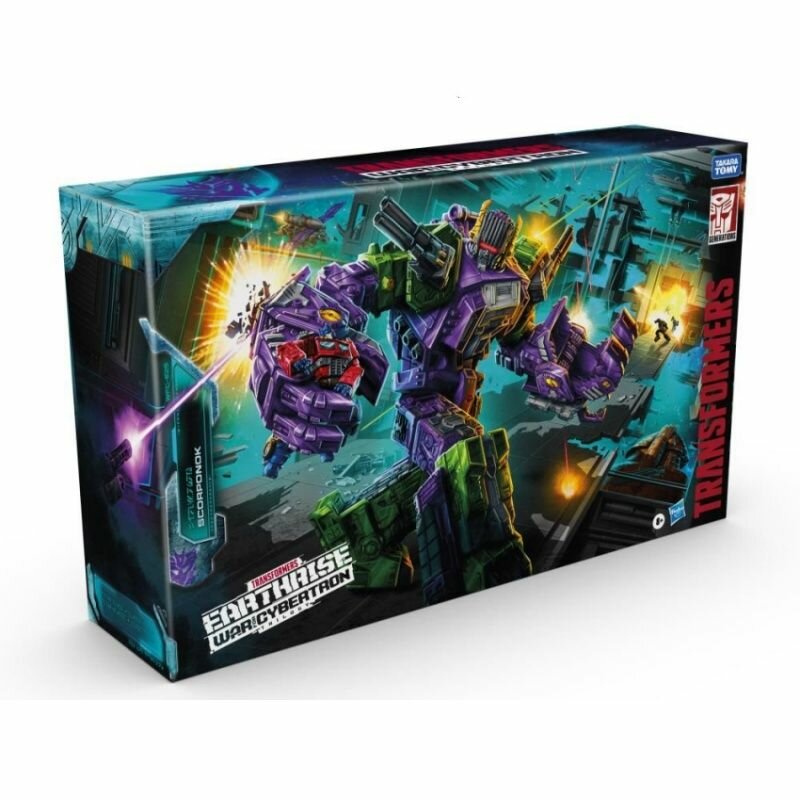 Трансформеры Игрушка хасбро WFC-E25 Scorponok Triple Changer Titan Class