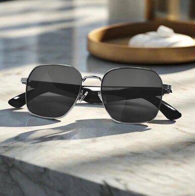 GY200 Al Smart Glasses AI Voice Assistant Earphones Video/Audio Recording Translation Bluetooth Call Identify Objects Glasses