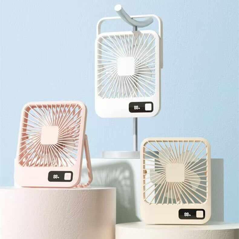 Мини USB вентилятор Бесшумный настольный вентилятор, портативный, подвесной