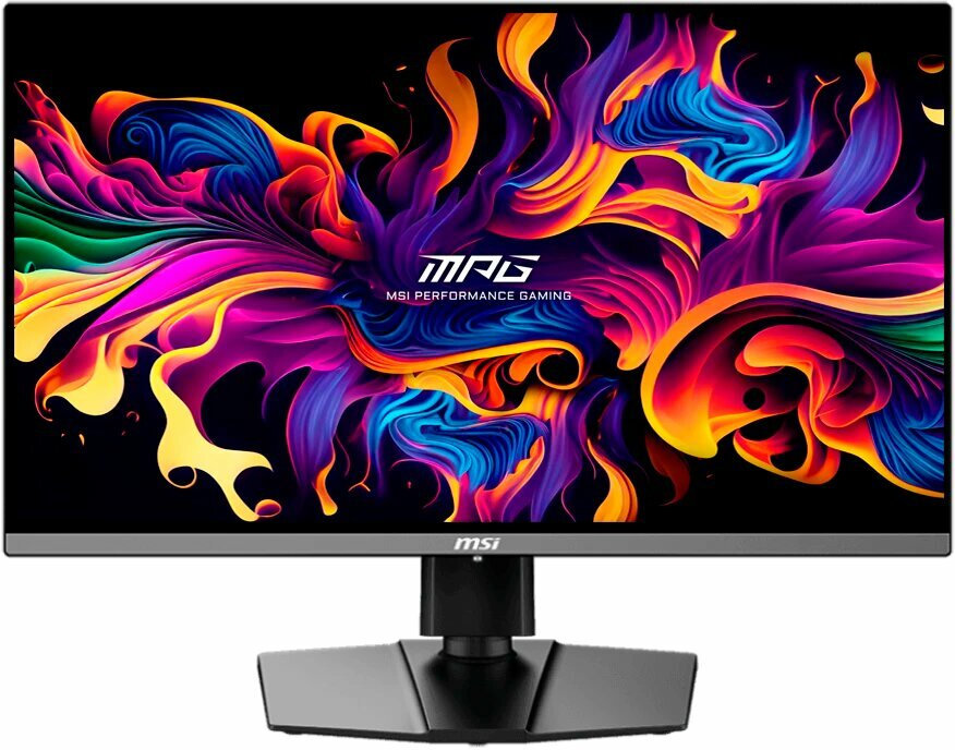 Монитор 26.5" MSI MPG 272URX QD-OLED 3840x2160, 240 Гц, 0.03 мс, 16:9, 1000 кд/м², DP 2.1a, HDMI 2.1 (x2), USB-C, 3.5 Jack, USB Hub (2x USB 3.2), HDR10, G-Sync, KVM, черный