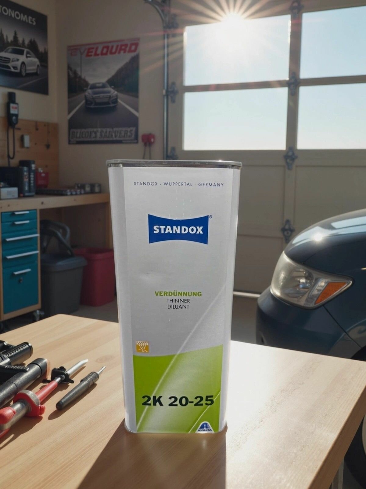 Разбавитель для 2К материалов Standox 20-25, канистра, 5 литров