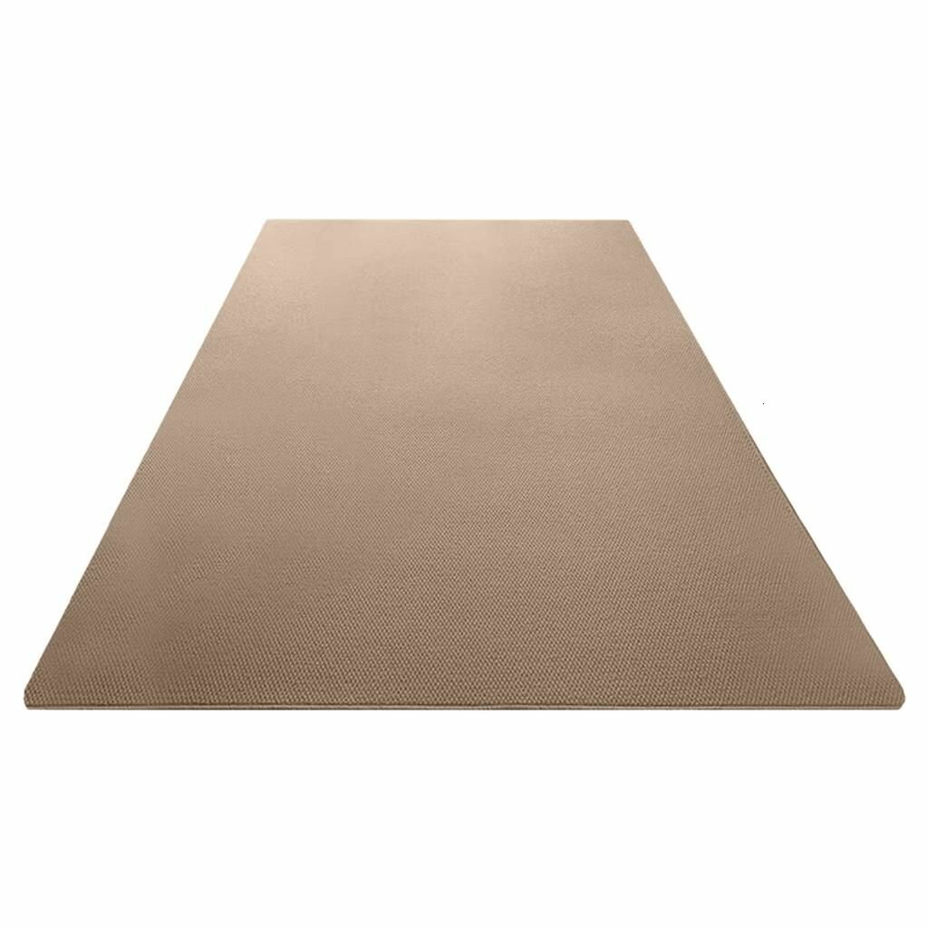 Простой нескользящий износостойкий ковер из сизаля-camel-50x80 см
