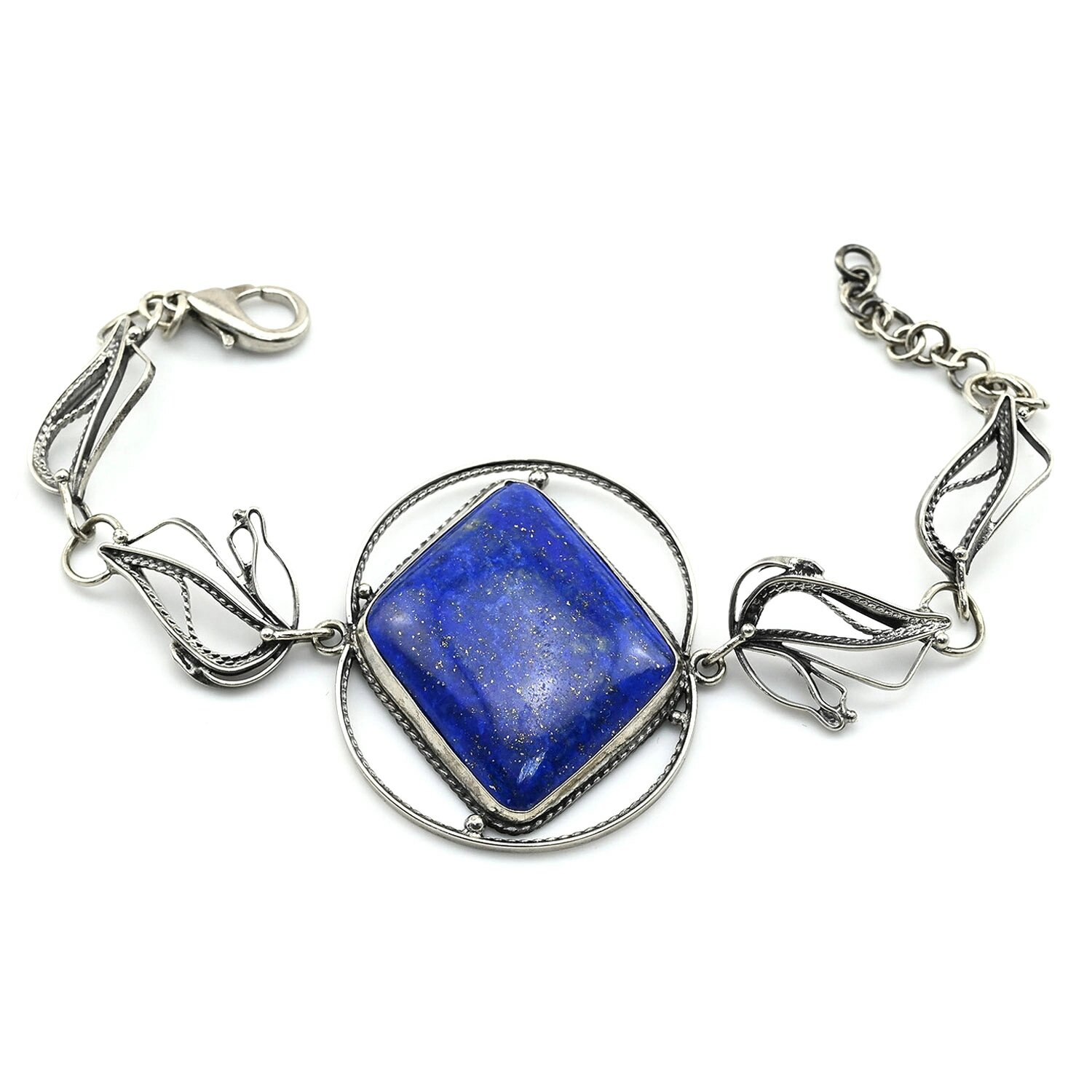 Браслет, лазурит