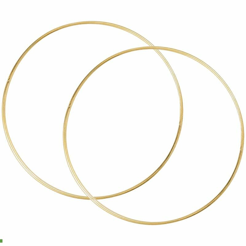 Материал для ловца снов 2 шт. набор макраме, кольца, металлический каркас для ловца снов