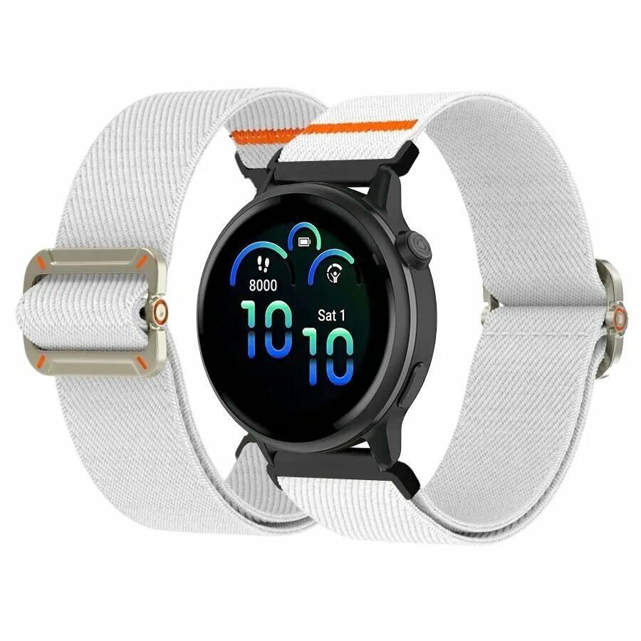 Нейлоновый спортивный ремешок для смарт-часов Garmin Vivoactive 6/ 5/ 3, Vivomove 3/ HR/ Luxe/ Style, дизайн с эластичной лентой, легкий и дышащий, повседневный модный стиль