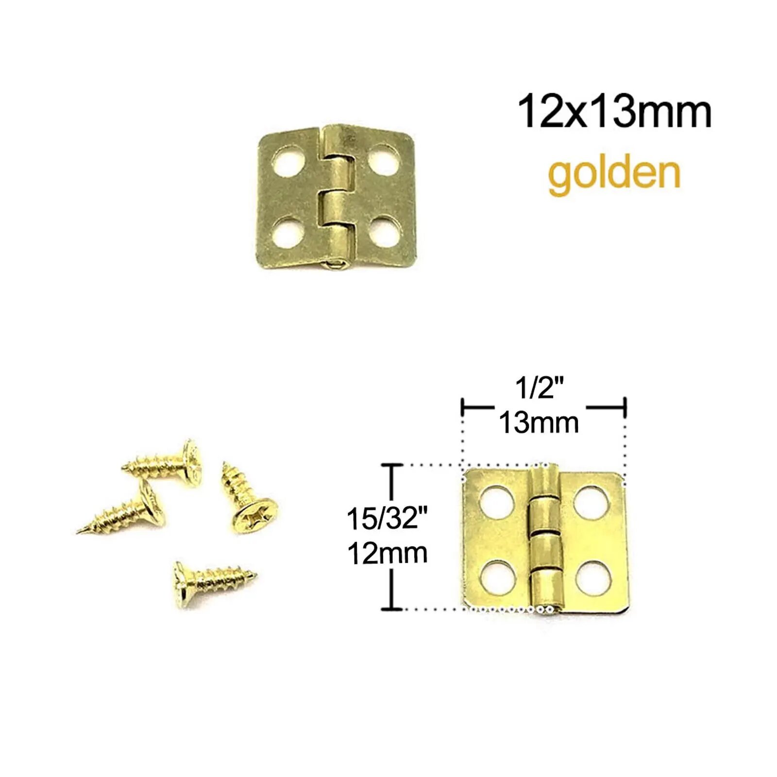 Мебельные петли golden 12x13mm