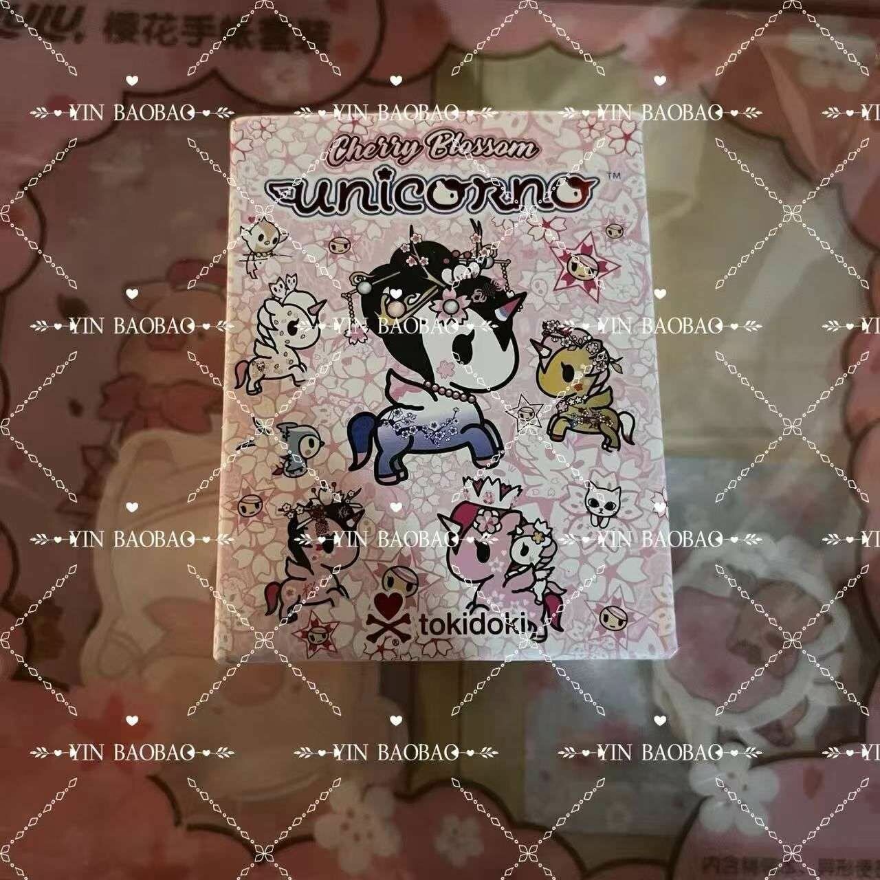 Фигурка-единорог Blind Box Tokidoki Unicorno Cherry Blossom, коллекционная игрушка