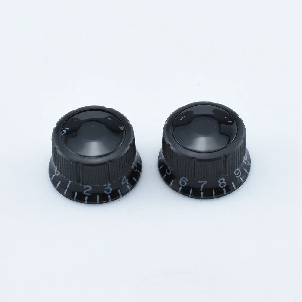 Ручка регулировки громкости тона для гитары A Bit Of Flaw 1402 BK 2 Piece