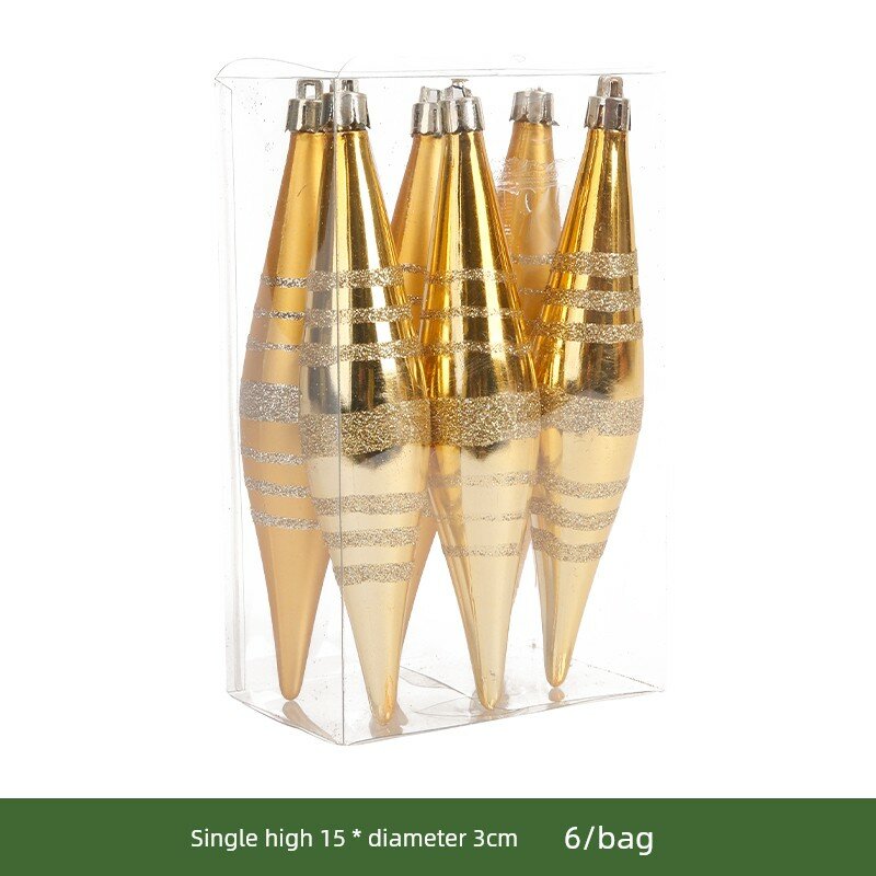 Искусственный цветок «Капля» от Jinghua, рождественский шар, подвеска необычной формы, украшение для елки, декор для