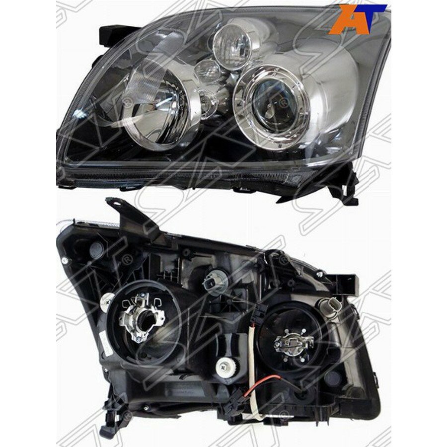 SAT ST21211L1LLD Фара Toyota Avensis (T250) 06-08 (Слева/ Ксенон/Галоген/ под электрокорректор)