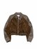 Бомбер Sacai, размер 42, зеленый,