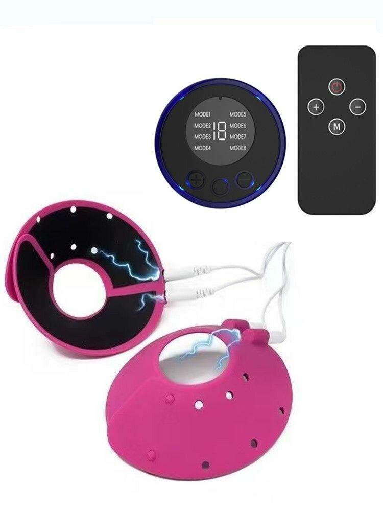 Набор БДСМ Стимулятор для сосков, массажер для груди Электростимуляция