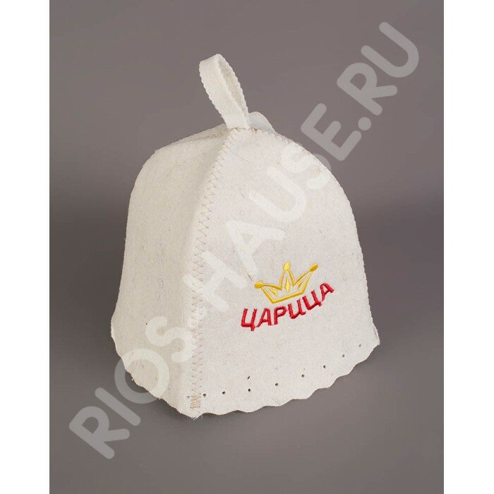 Шапка для сауны "царица" "бацькина баня"