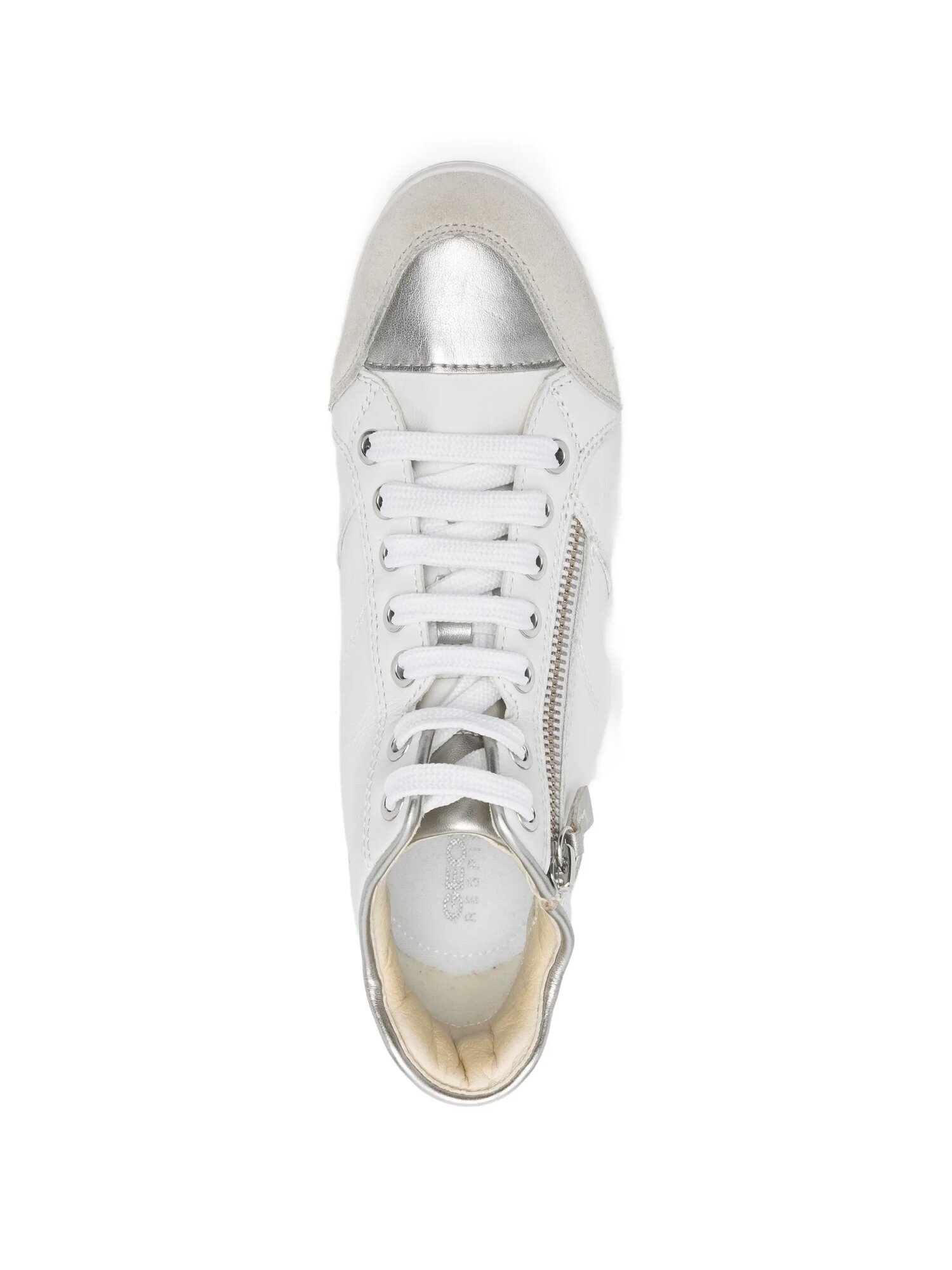 Кроссовки GEOX Zip high-top sneakers, размер 36 — фото 1