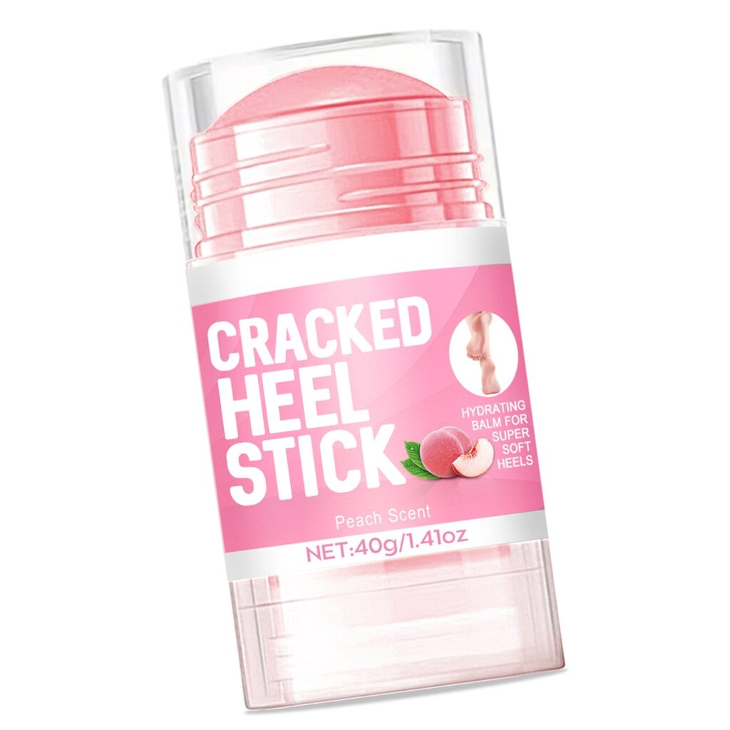 1 флакон крема для ног, увлажняющего пятки, крема против потрескивания ног-со вкусом персика