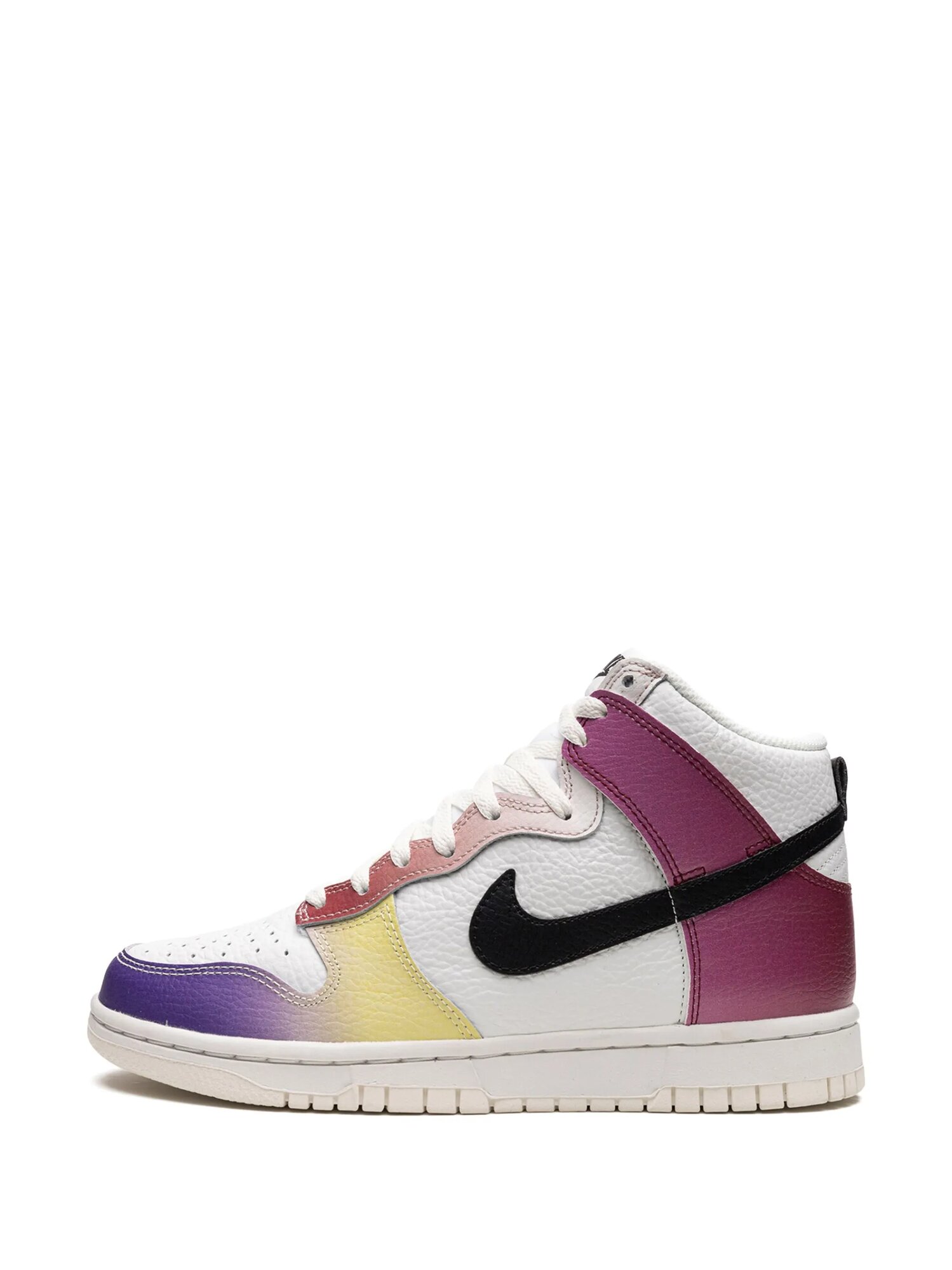 Кроссовки NIKE Nike Dunk High, размер 6.5 US, серебристый — фото 1