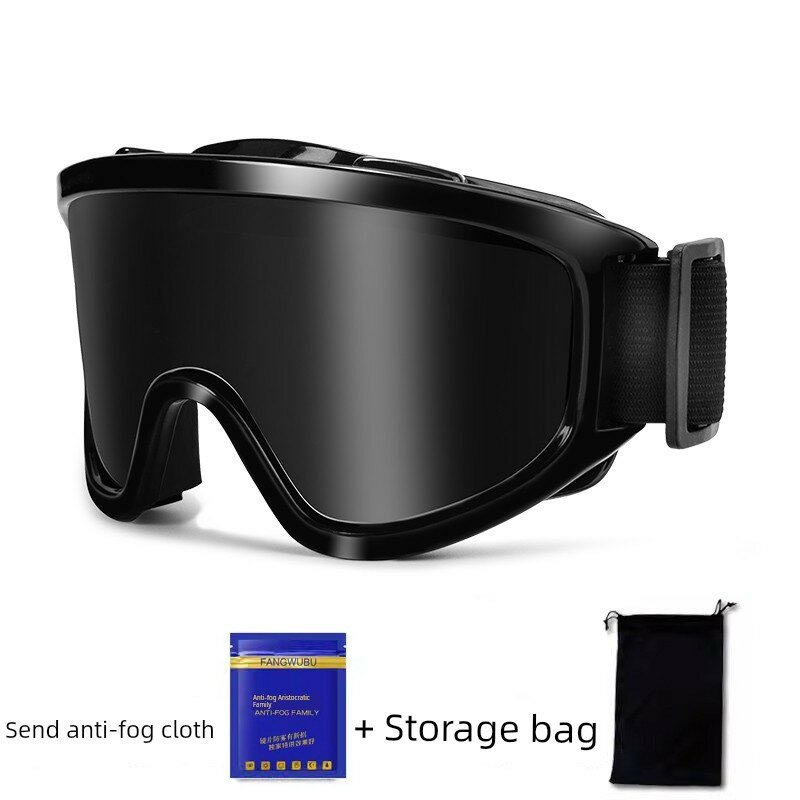 Лыжные очки для женщин, противотуманные сноубордические очки для мужчин, можно носить с диоптриями, ветрозащитные очки,