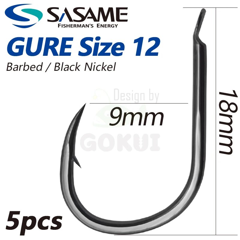 SASAME Gure рыболовные крючки из высокоуглеродистой стали