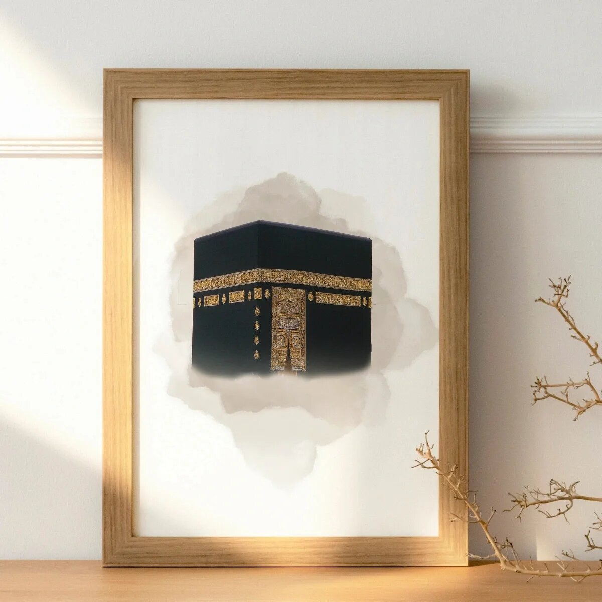 Абстрактная картина «Исламский купол» на холсте VA1583-B, 50x70cm-unframed