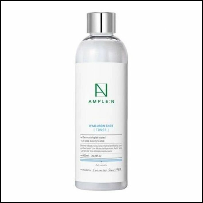 Бестселлер 600 мл с гиалуроном AMPLEN, корейский тоник