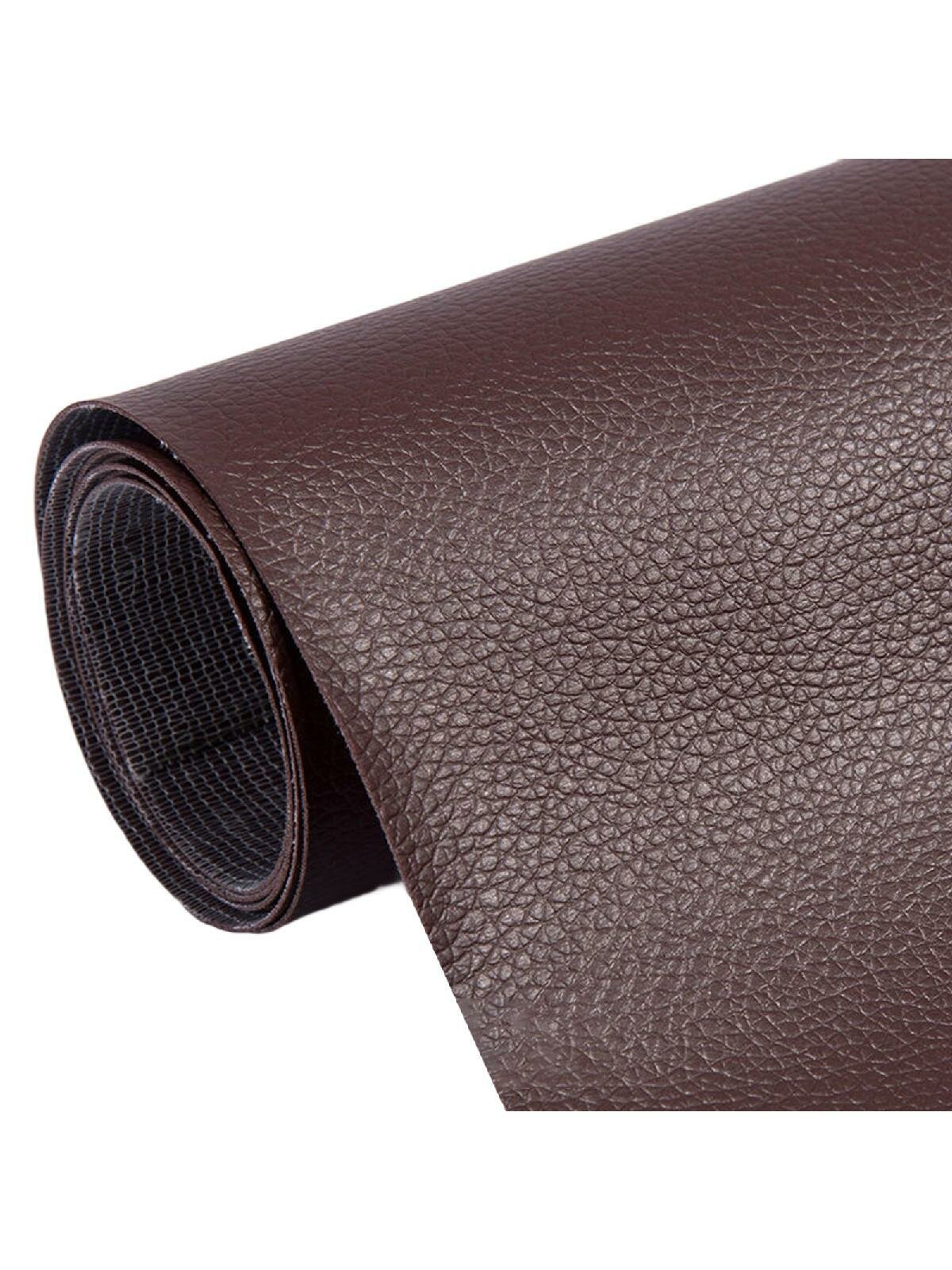 Универсальные клеевые кожаные заплатки, Темно - коричневый