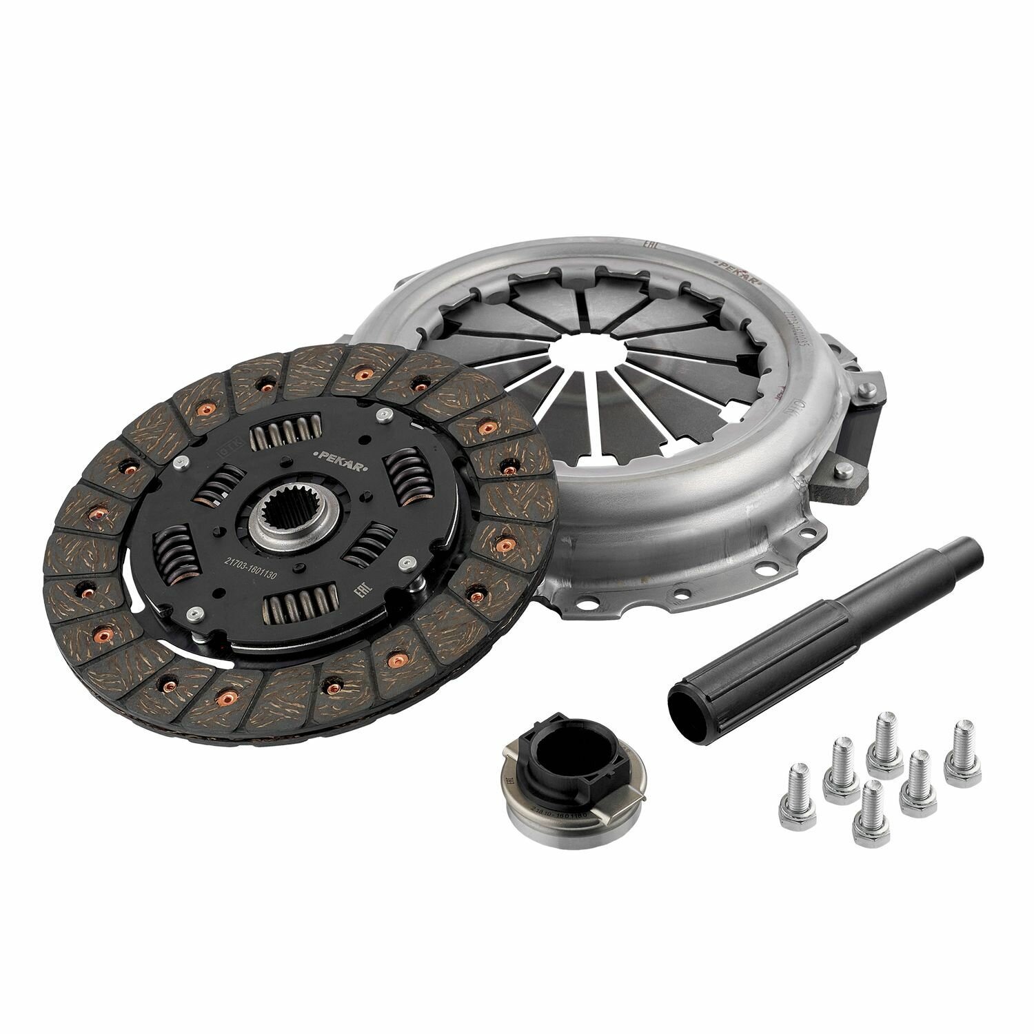 Сцепление PEKAR для ВАЗ-2170,2190, Vesta 2015- (тросовая КПП)