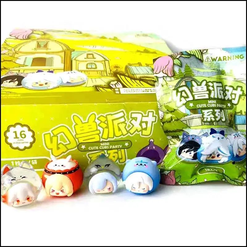 Коллекционная фигурка из официальной серии Genshin Impact, персонаж, пластик,1 шт, размер 5x3x7 см