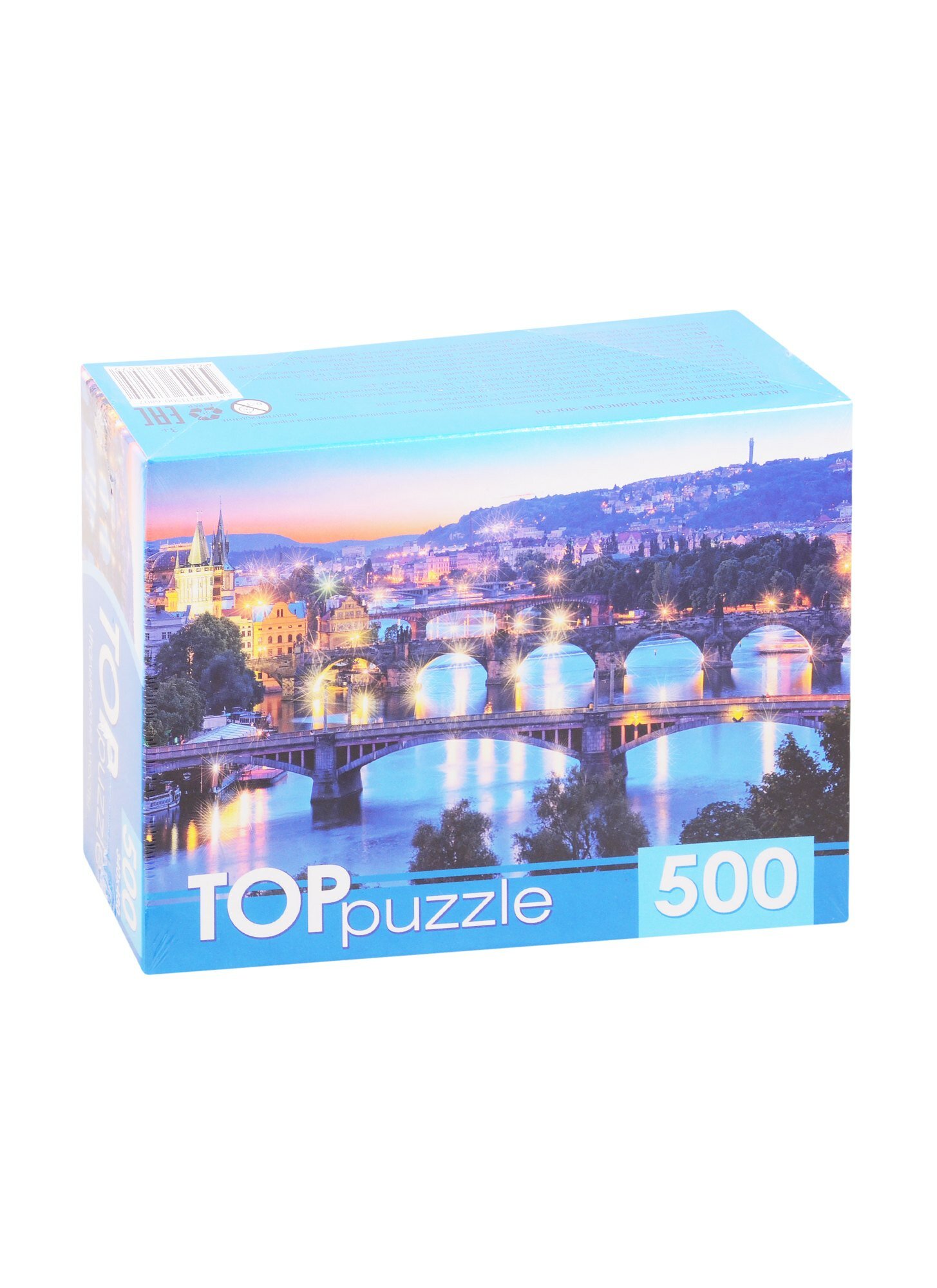 Пазл Итальянские мосты TOPpuzzle 500 элементов КБТП500-6807