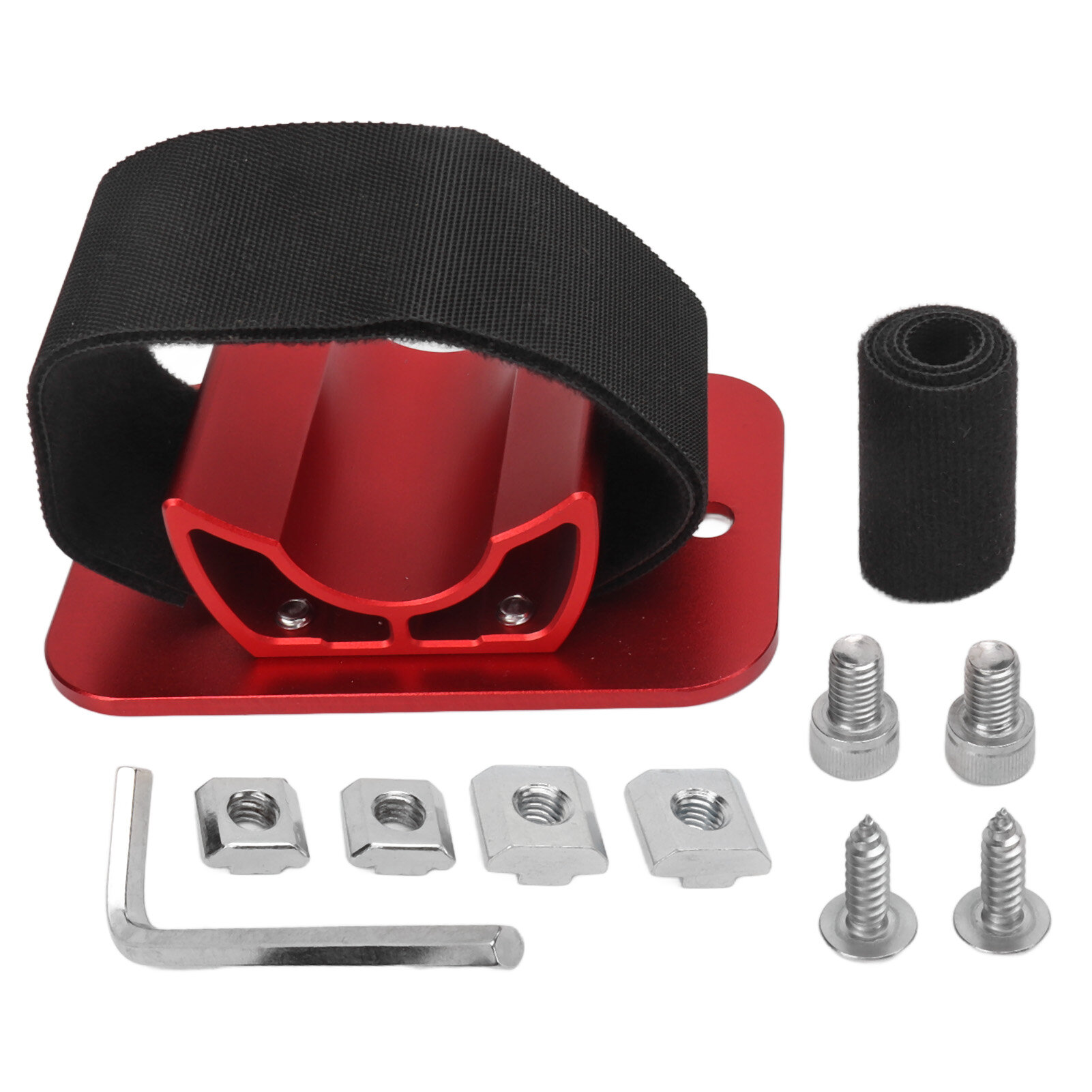 Кронштейн для заднего колеса велосипеда на крышу автомобиля, изготовленный из износостойкого алюминиевого сплава, подходит для автомобилей купе и хэтчбеков, красный.