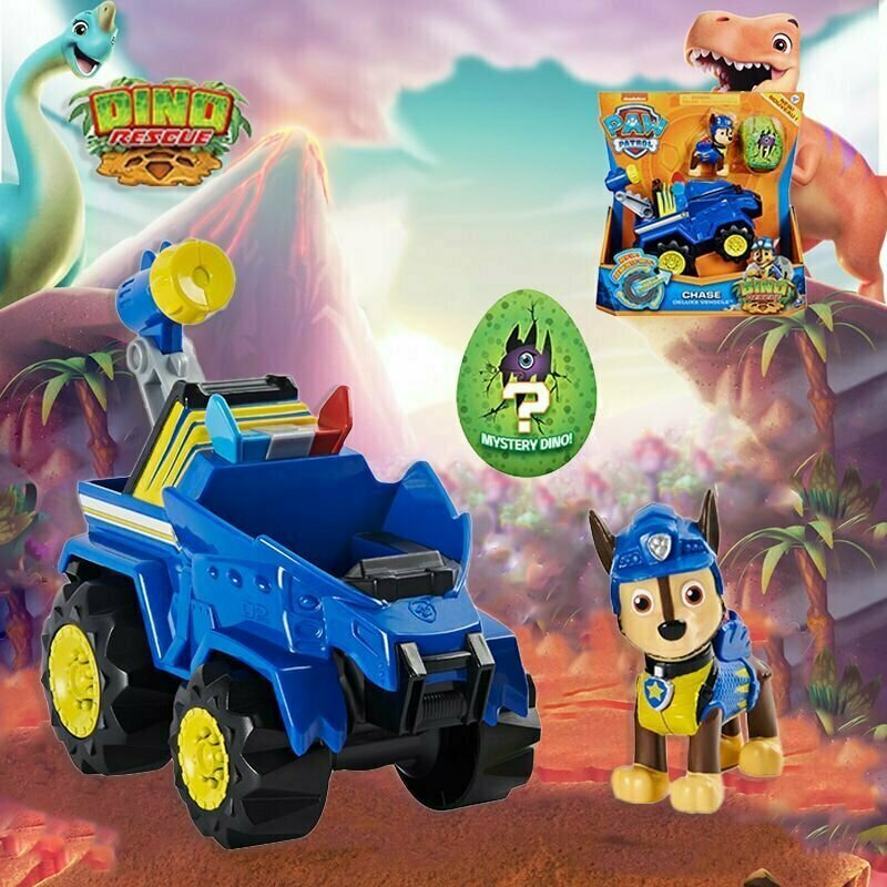 Спасательная машина для динозавров с фигурками и яйцами, игровой набор для детей 3-7 лет, развивающая игрушка 14.5 см, подарок мальчикам и девочкам