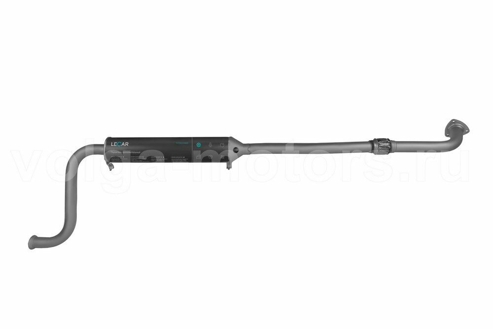 Резонатор ВАЗ-2113, 2114, 2115 (под нейтрализатор) Евро-III с гофрой