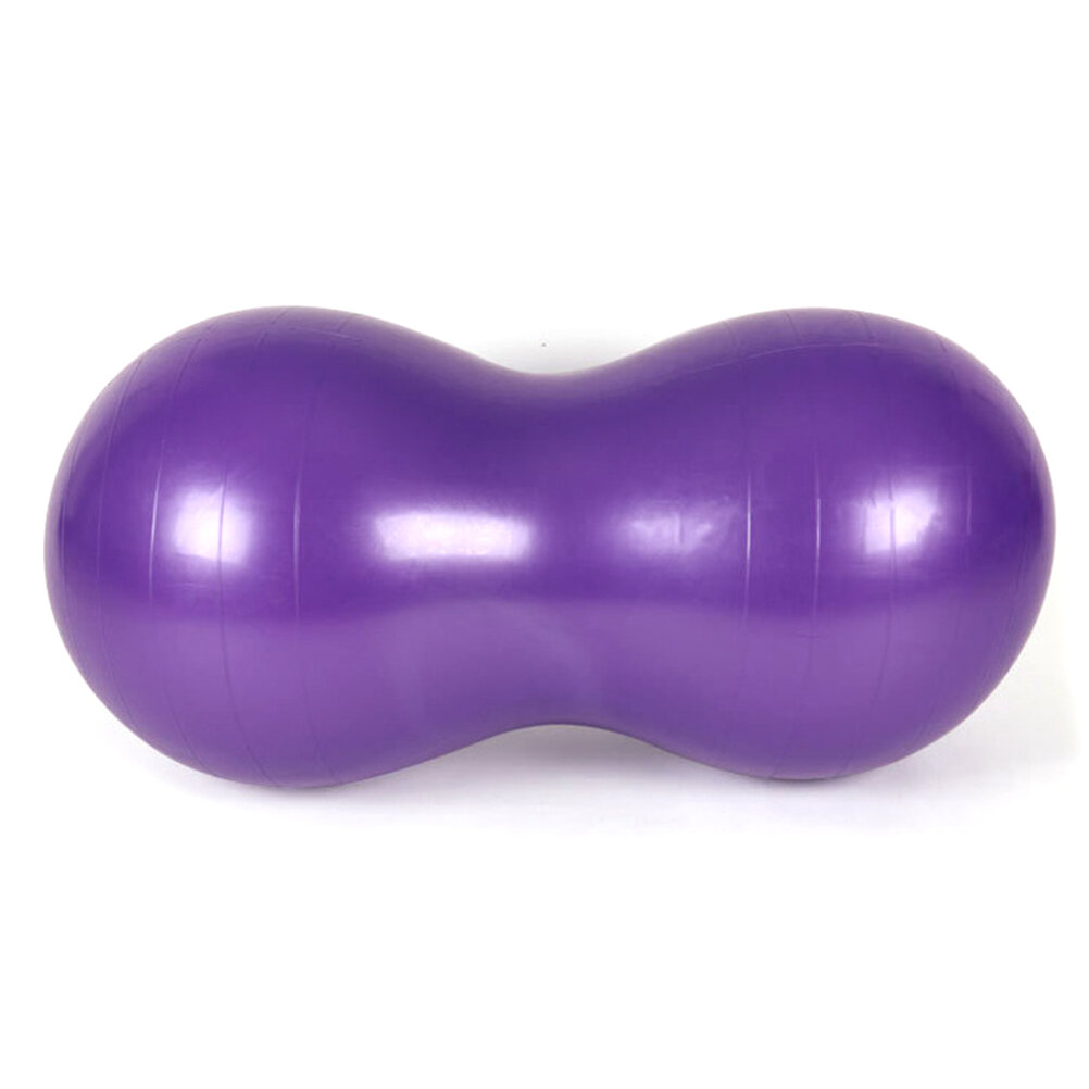 Фитнес -упражнение арахисовое мяч для баланса мышечного напряжения координировать развитие собак.