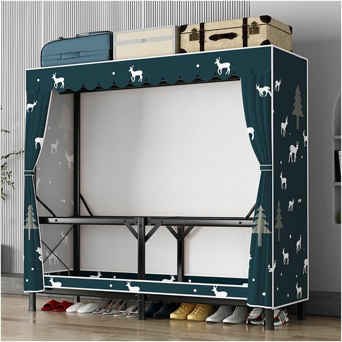 Складной простой тканевый шкаф