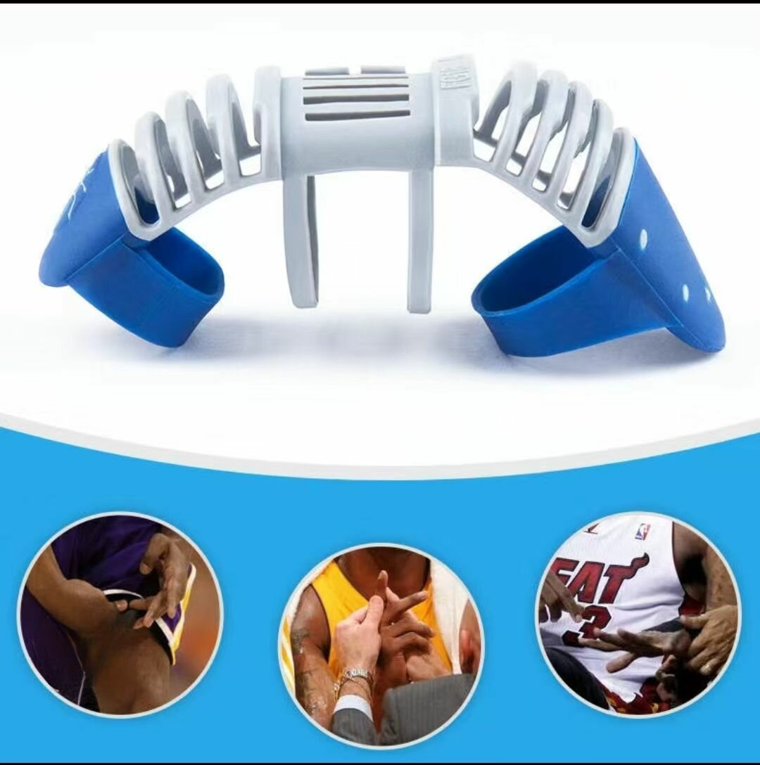 Герметичная фиксированная защитная шина для суставов защищает пальцы пользователя от травм при игре в баскетбол/волейбол.