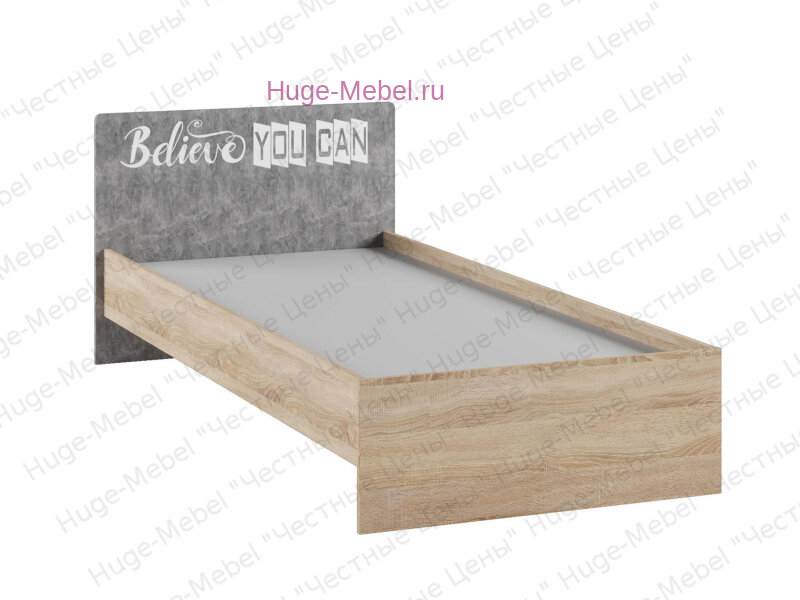 Детская кровать 90х200 "Колибри Лофт" Huge Mebel . Ширина 972 Высота 2032. Детские кровати