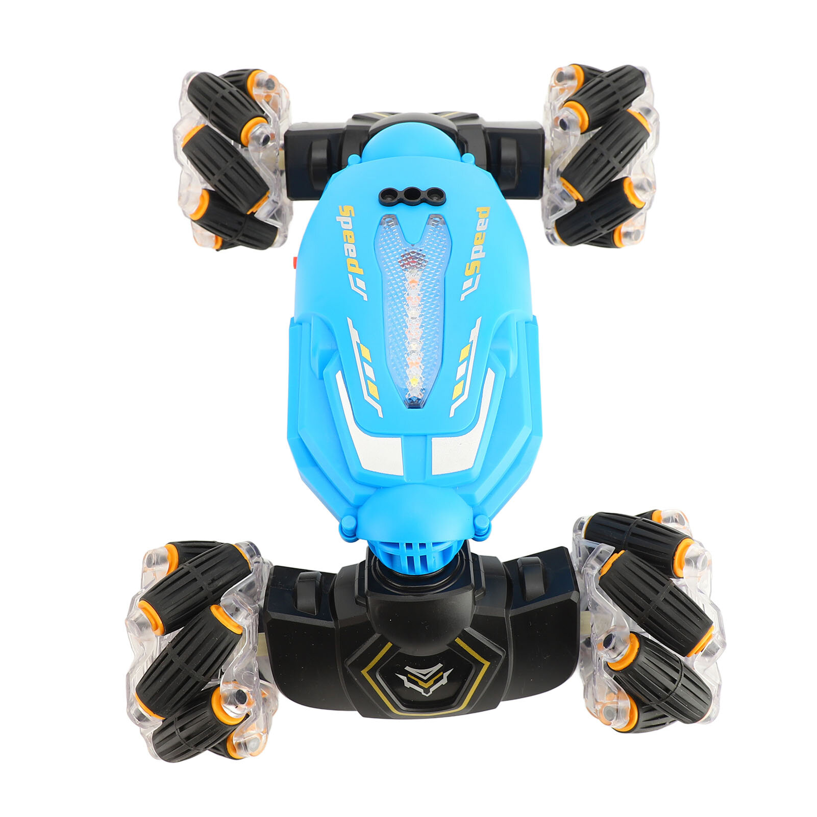 RC Stunt Car Вращение на 360 градусов Трюк Sideshift Динамичная музыка Высокая скорость 4WD 2.4GHz Пульт дистанционного управления Stunt Car Синий