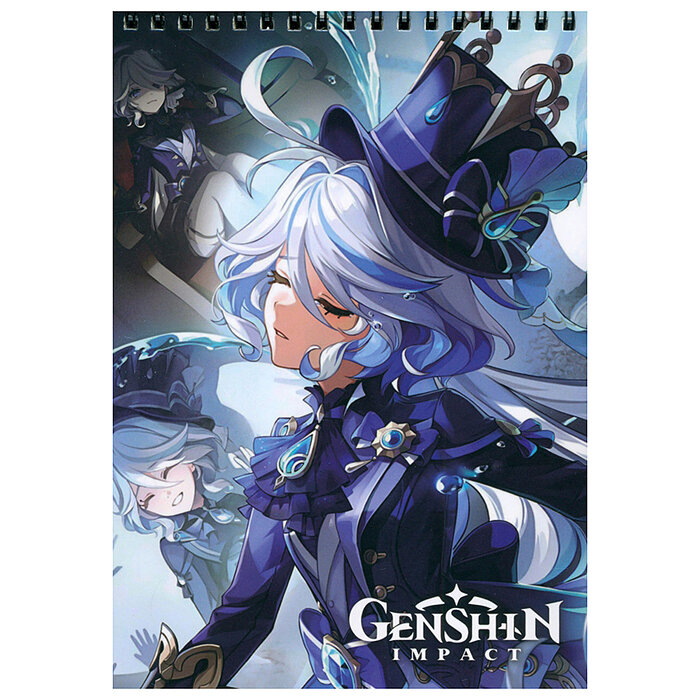 Творческий блокнот Origami cо стикерами A5, Нежная Фурина