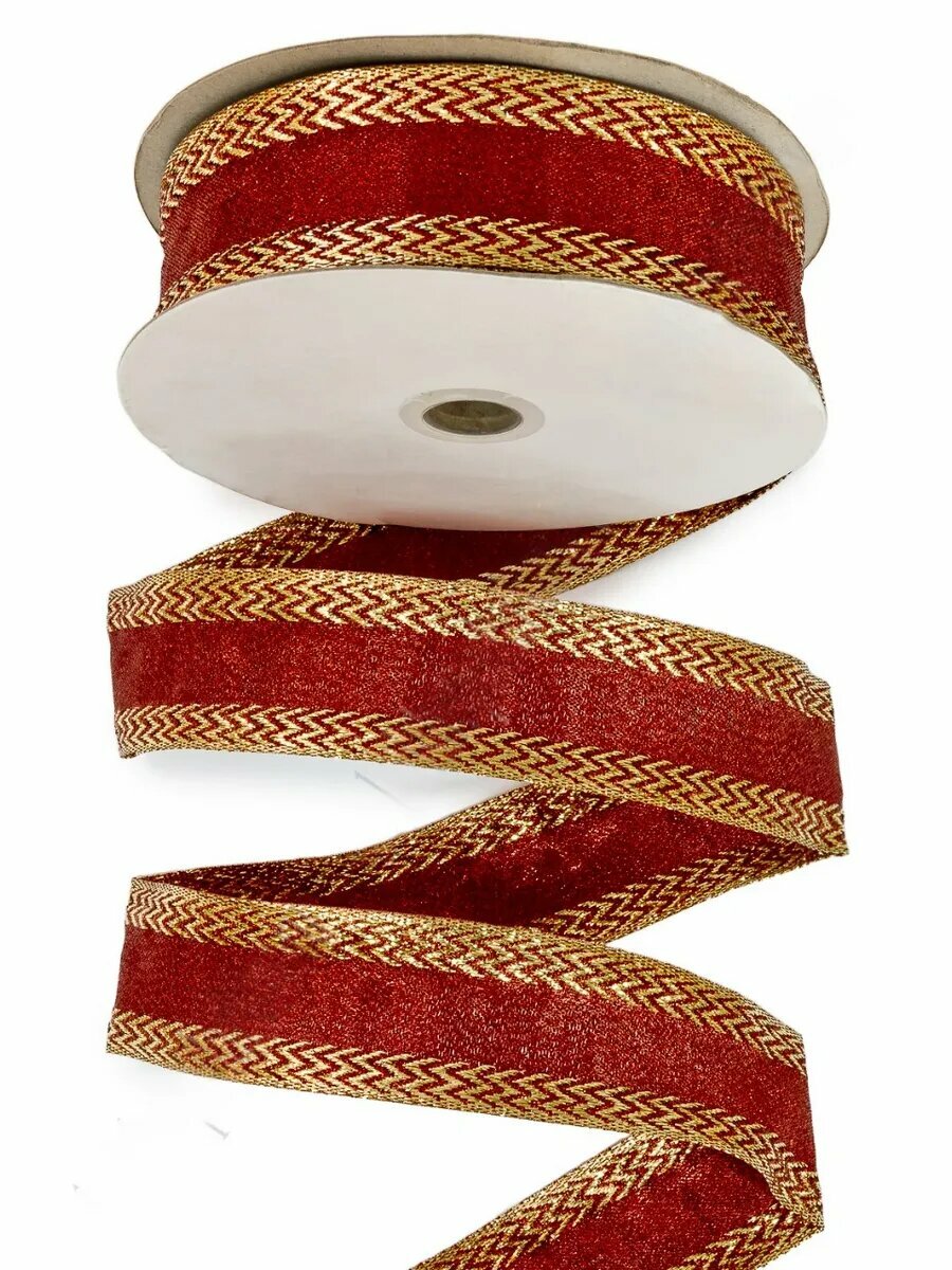 Лента декоративная парчовая 3,8см (3м)
