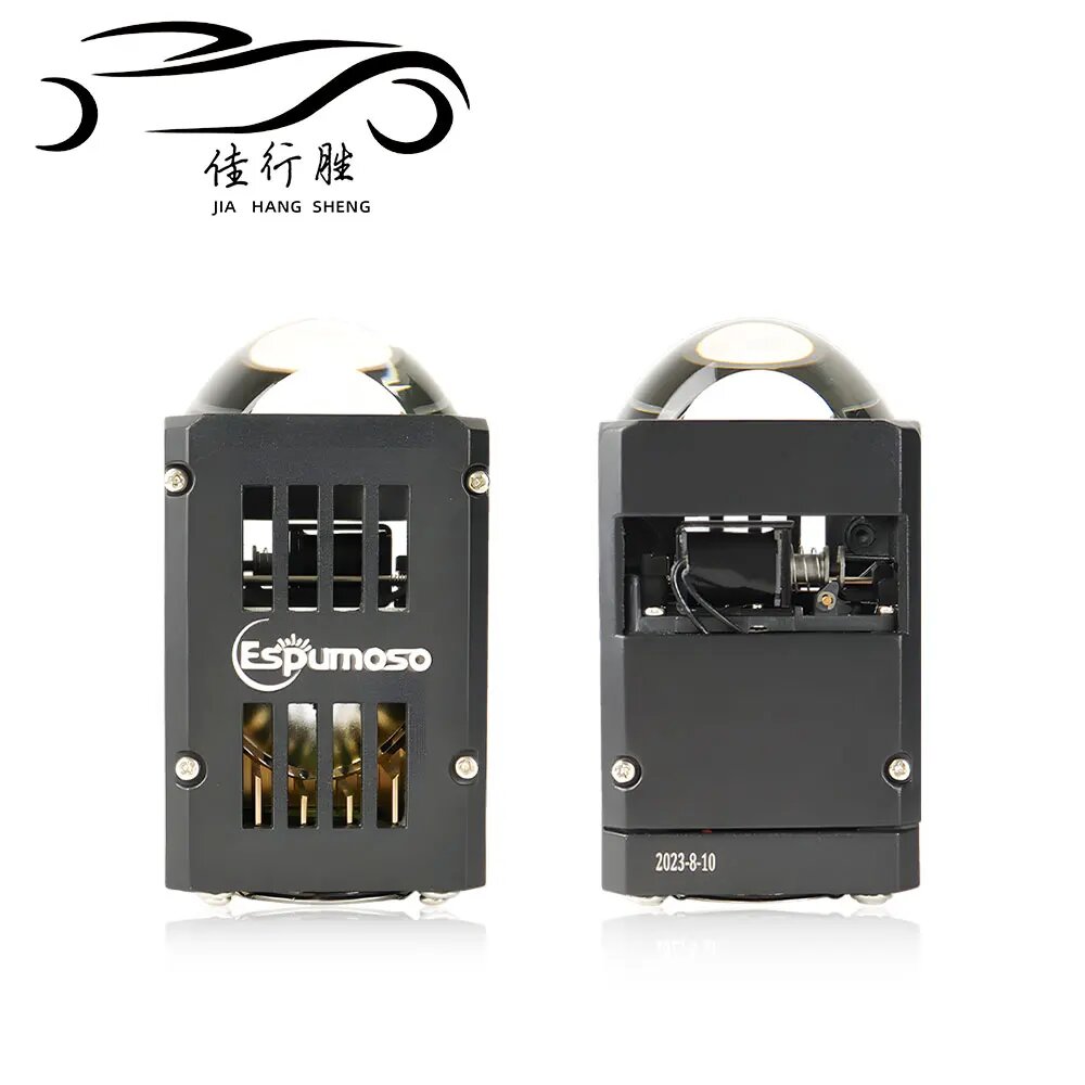 80W Мощные Светодиодные Автомобильные Фары Универсальные 1.8' Противотуманные Лазерные Линзы Для Ближнего И Дальнего Света Ун.