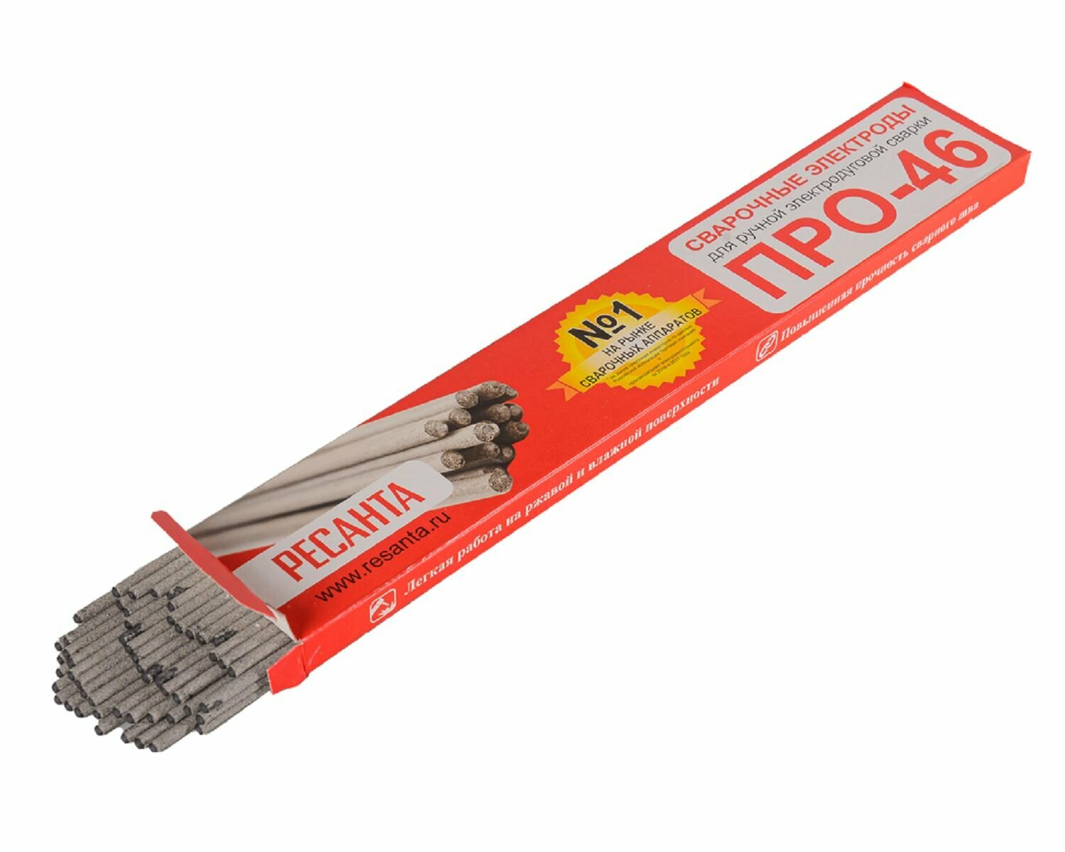 Электроды сварочные ПРО-46 (2,5 мм; 1 кг) Ресанта