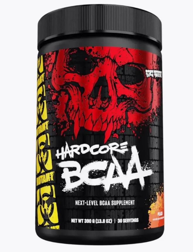 Mutant BCAA Хардкор (аминокислоты) 390 г, вкус Персик