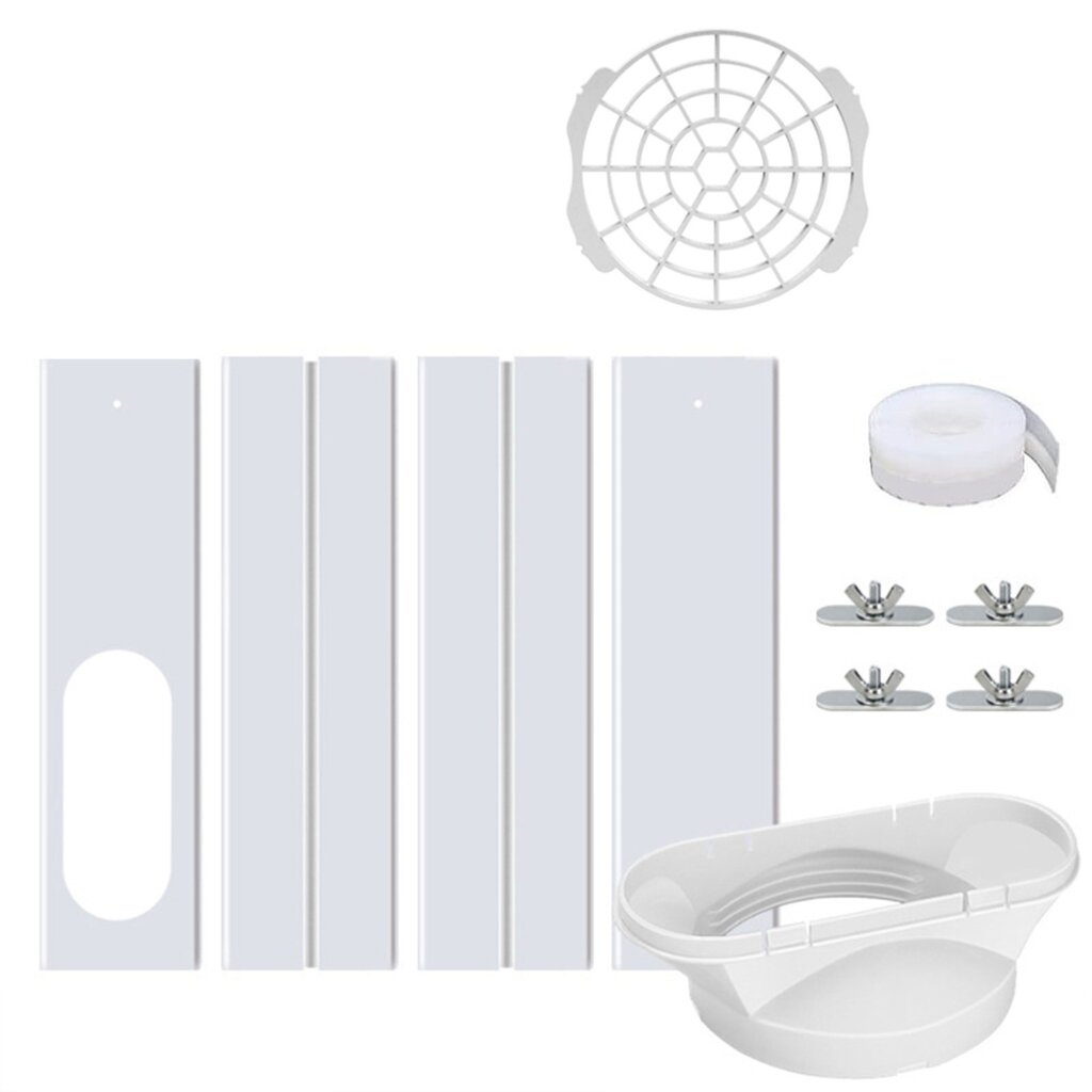 Набор аксессуаров для уплотнительной пластины портативного кондиционера с плоским соплом диаметром 130 мм