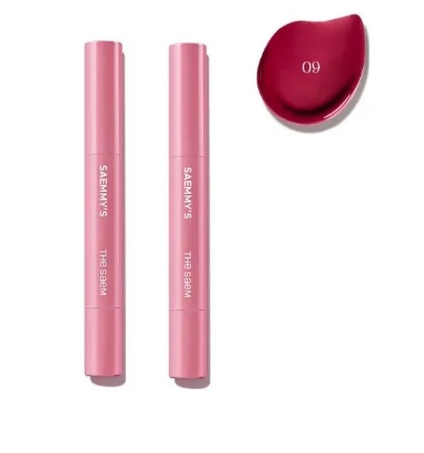 Бальзам Sung bo Cleamy для губ Saemmy's Syrup Shot Melting Balm 09 Cold Cherry, 1.8 гр, 2 шт