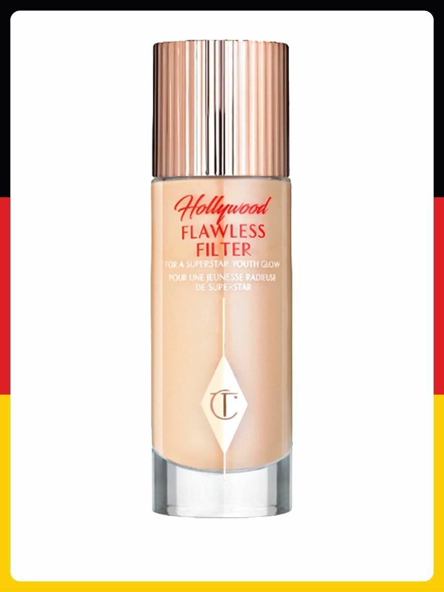 Тональная основа Charlotte Tilbury Hollywood Flawless Filter 2 Light