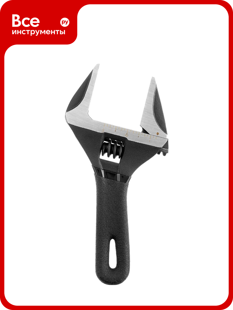 Компактный разводной ключ 120 мм Inforce 06-05-100, для выполнения монтажных