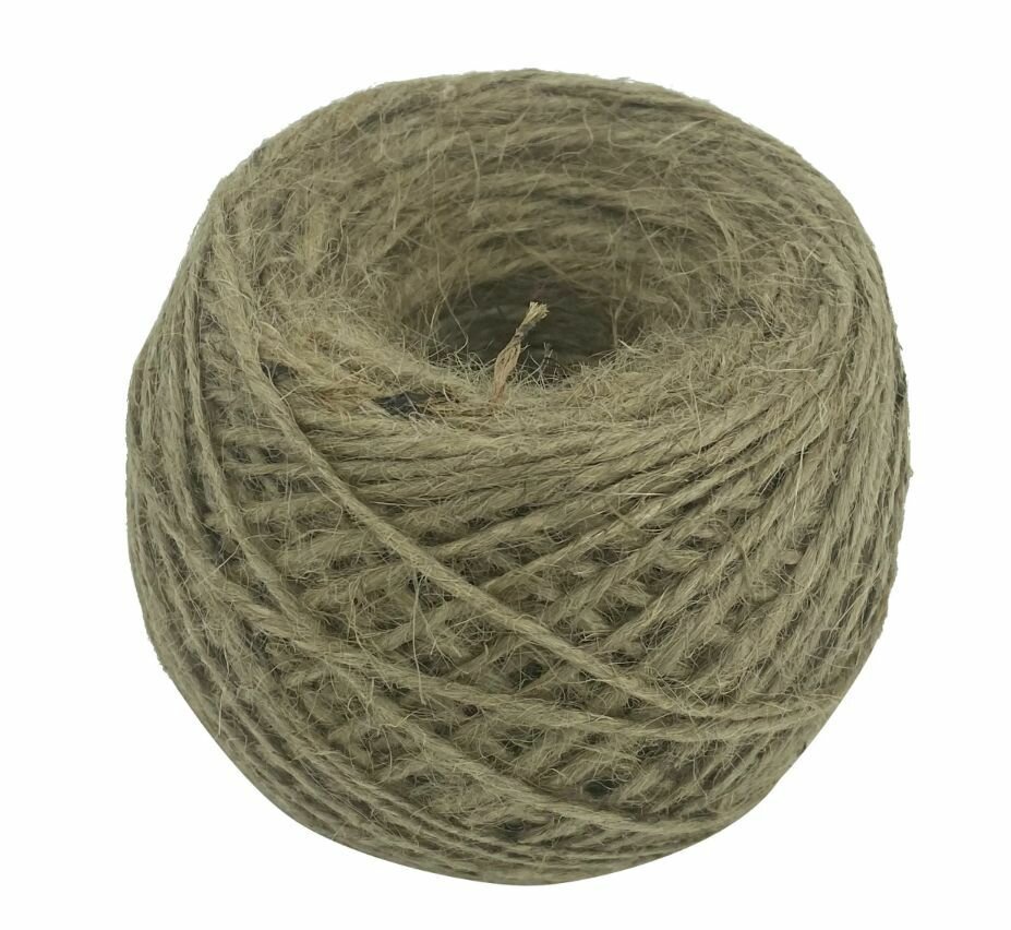 Шпагат для подвязки растений 100 м джут