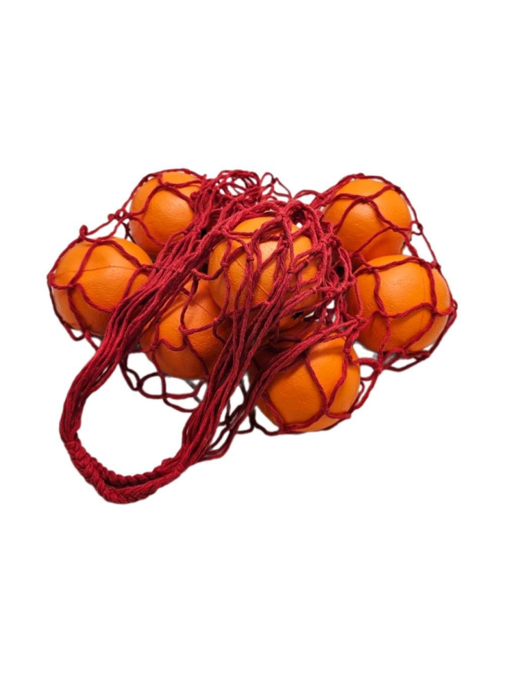 Сумка авоська  красная авоська