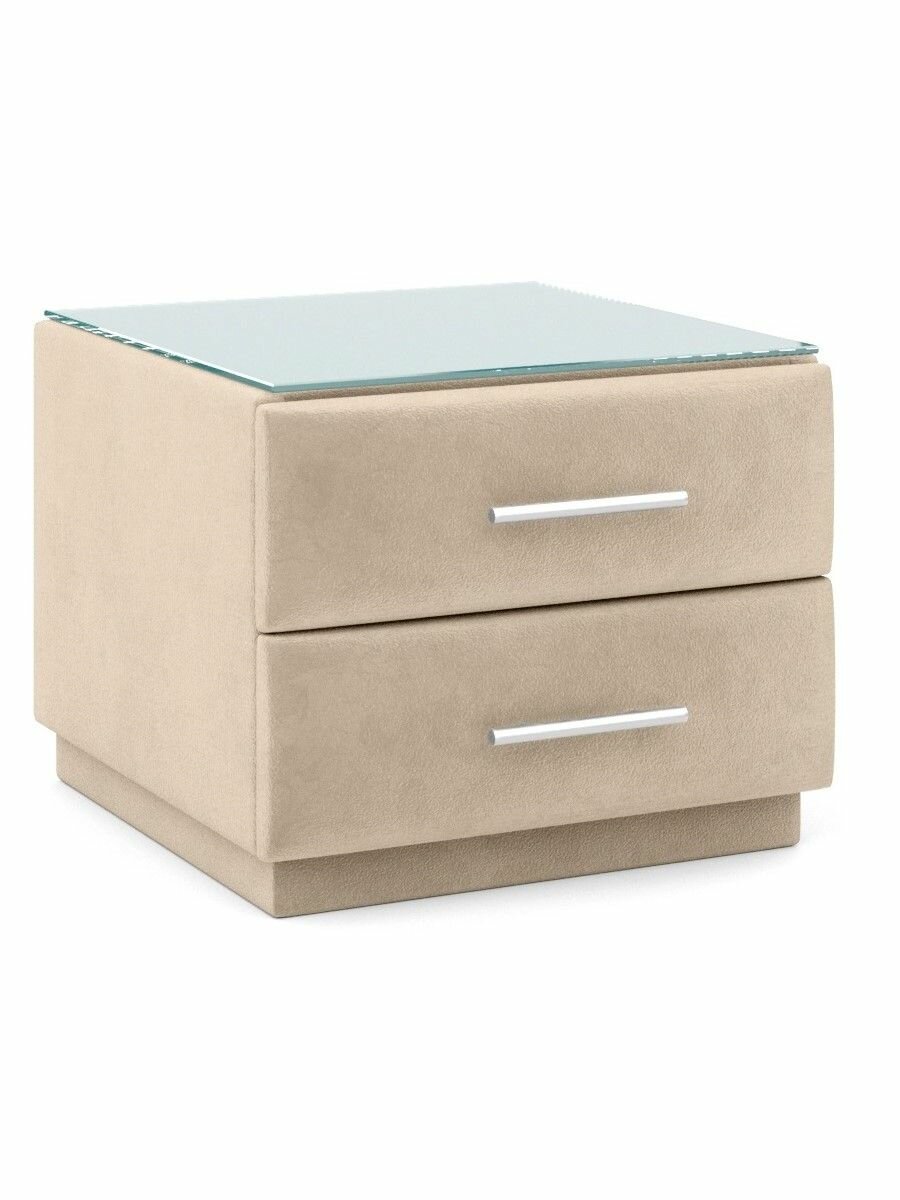 Тумба со стеклом Askona (Аскона) Marco (Марко) Тк. Sky Velvet 21